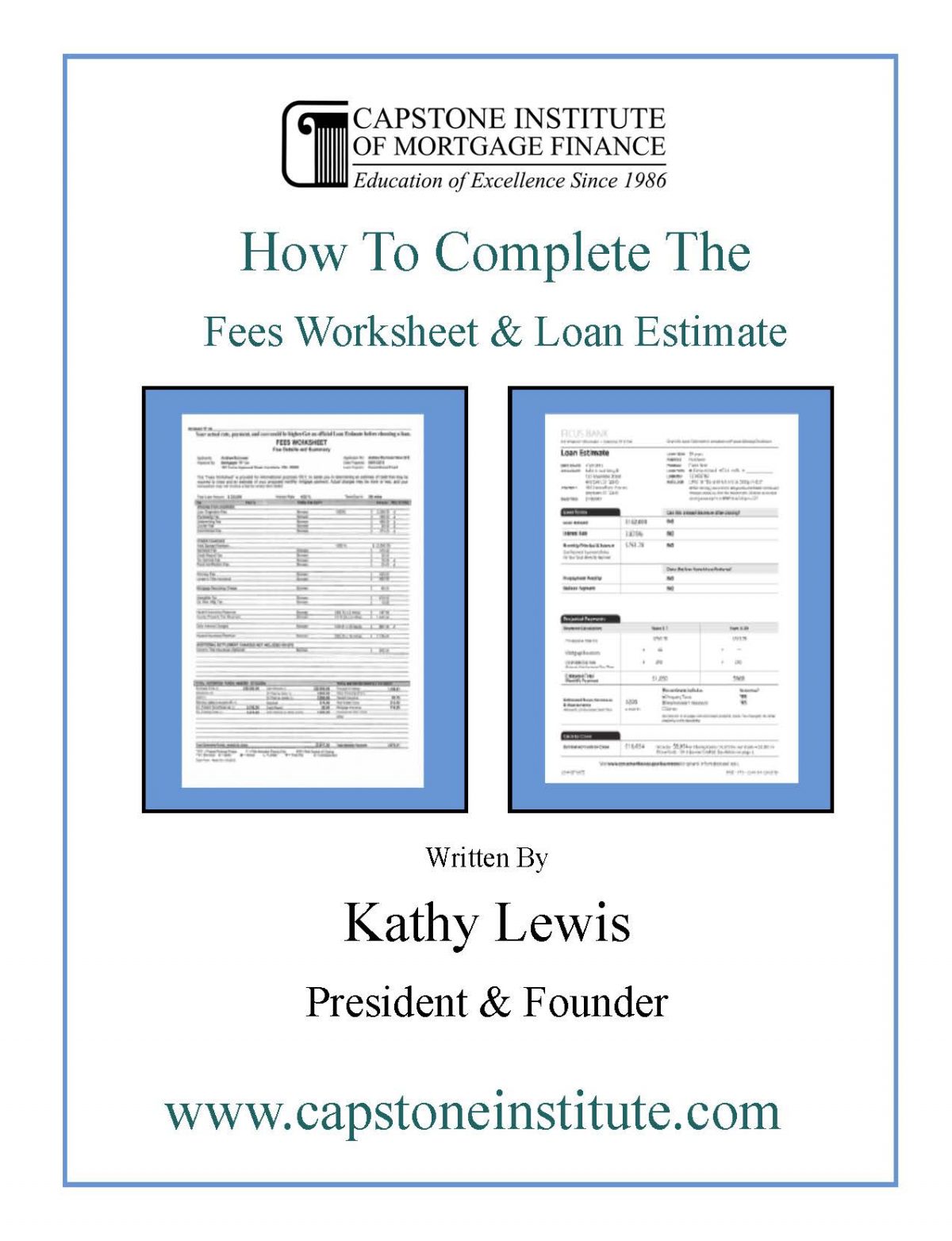 Conventional Loan Processing Training | Capstone Institute